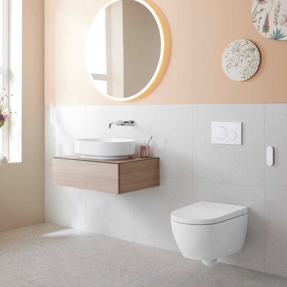 Alba : Le modèle d'entrée de gamme des WC-douches Geberit AquaClean ...