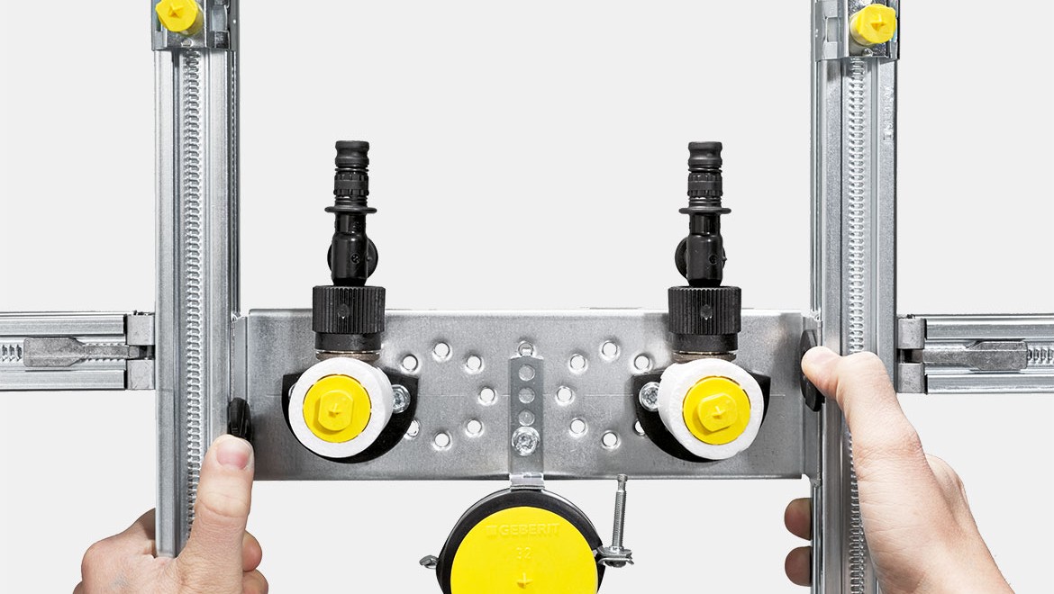 Installatiesystemen voor de voorwand | geberit.be