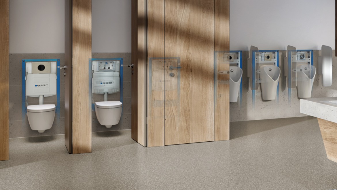 Plannen van semi-openbare en openbare sanitaire voorzieningen | geberit.be